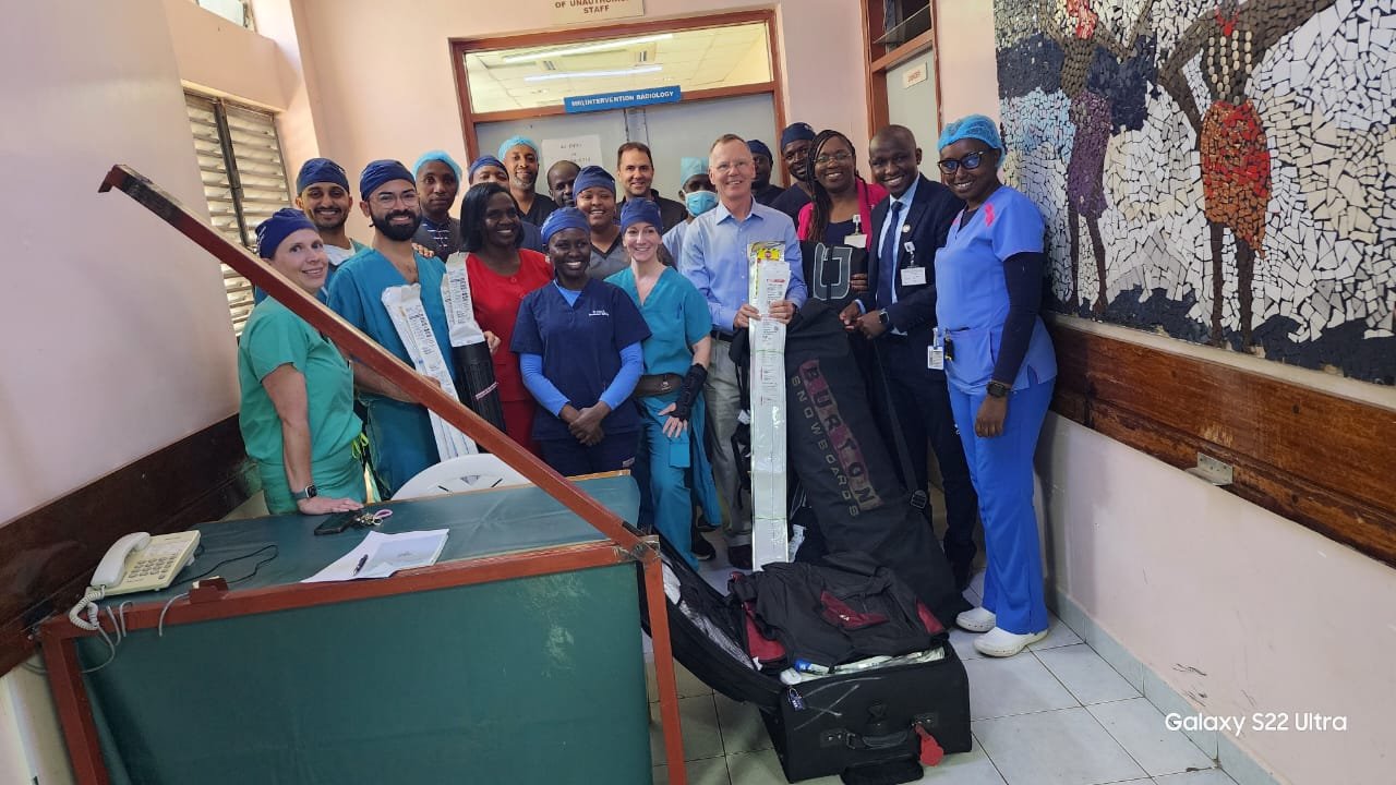 UON and KNH IR team gets teaching materials from RAD-AID led by Prof ...